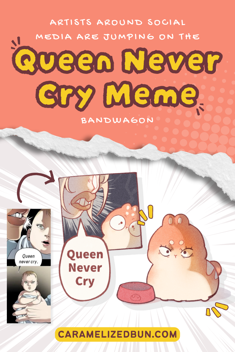 Artist All Around Social Media Jumping Into the “Queen Never Cry” Meme ...